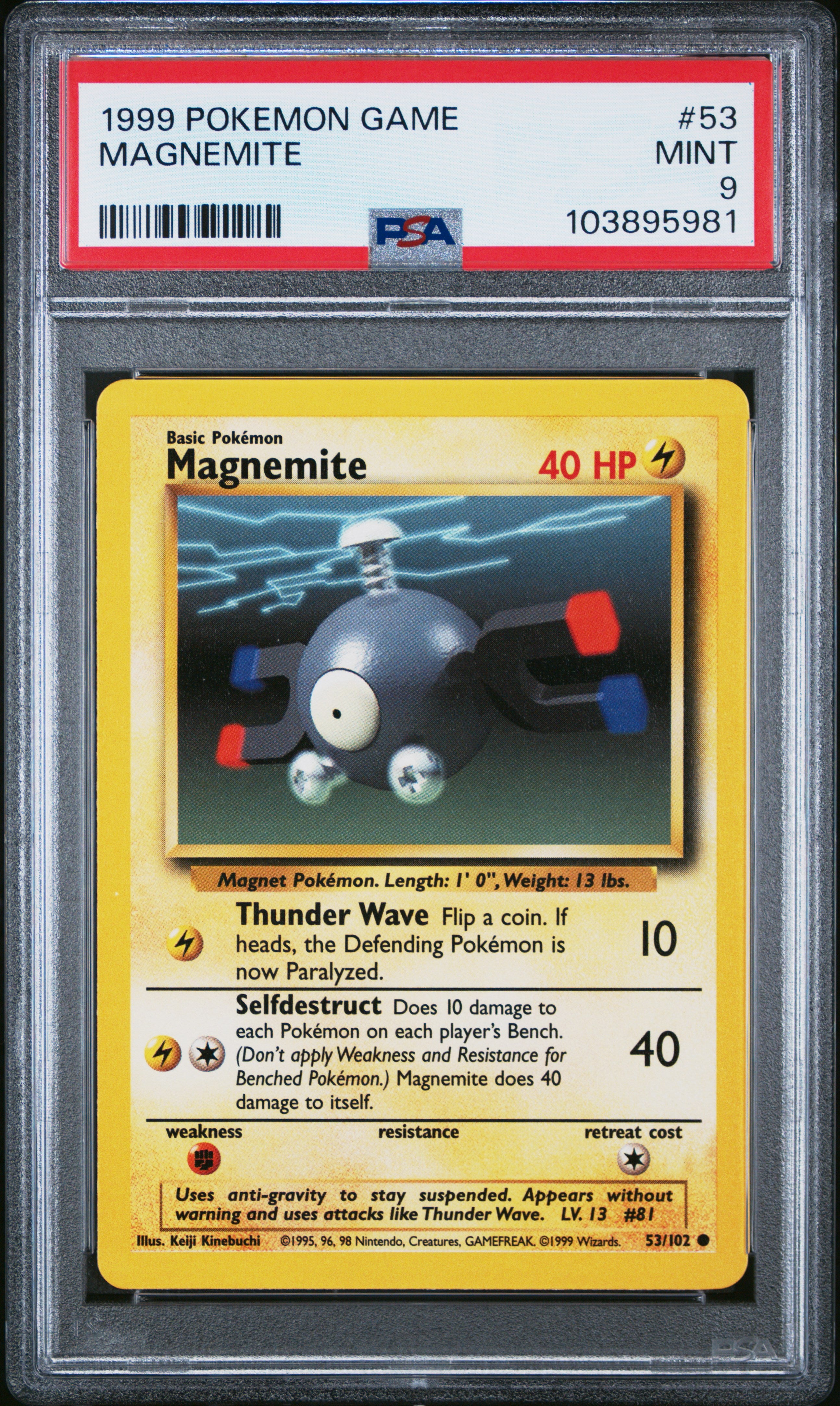 Magnemite #53 Base Set – PokeGrad