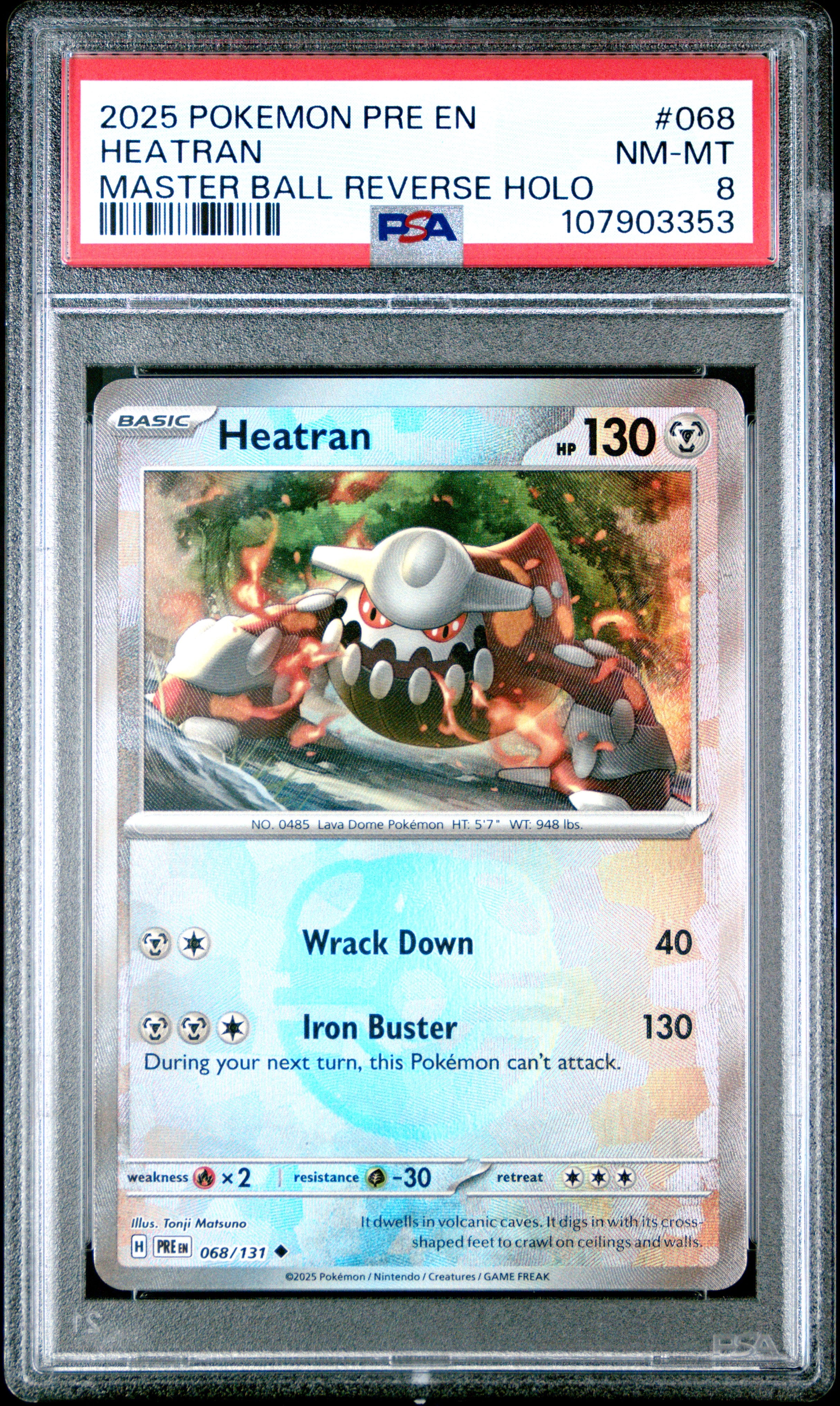Heatran #68 Prismatic Evolutions – PokeGrad